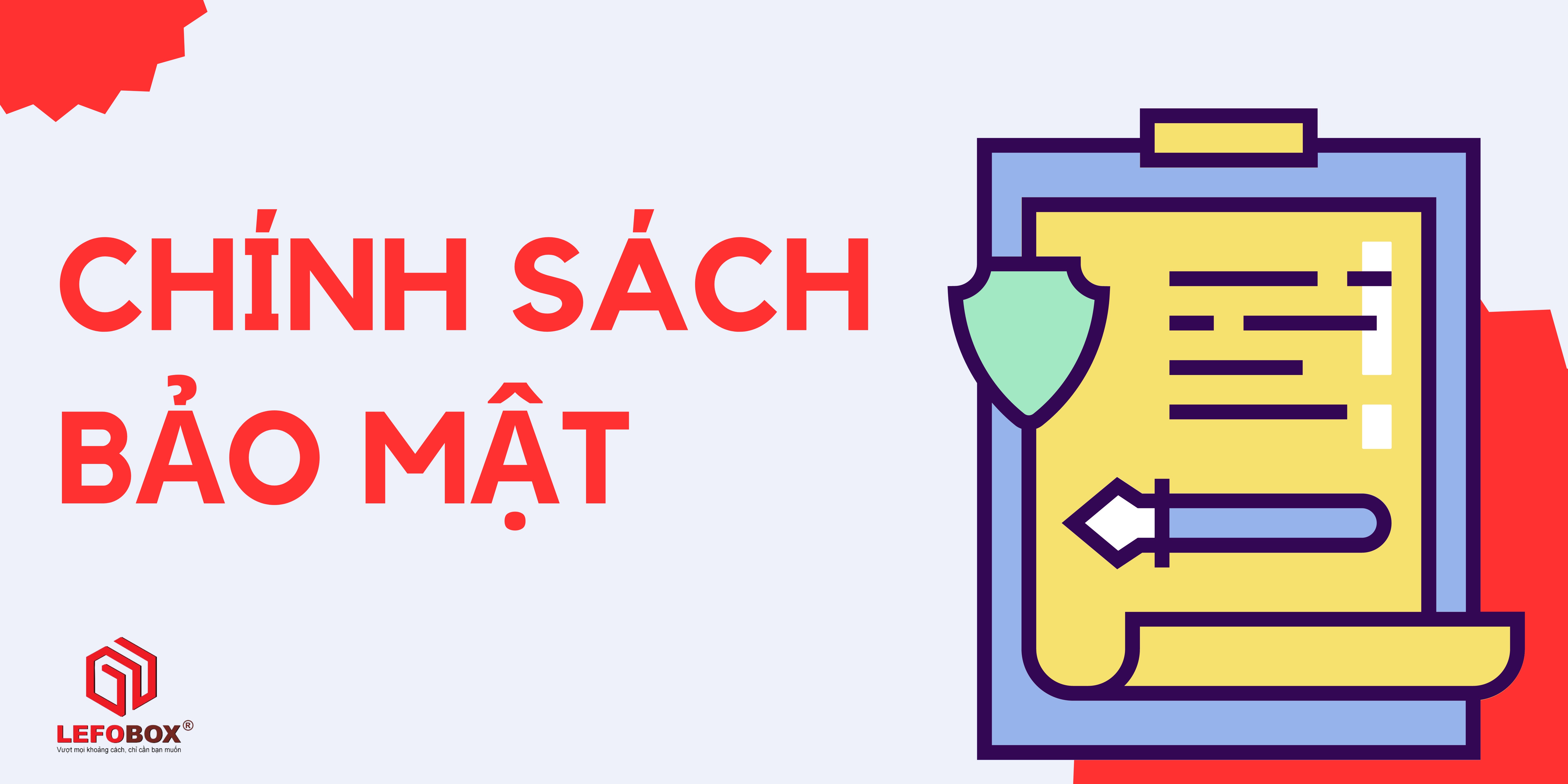 Chính sách bảo mật